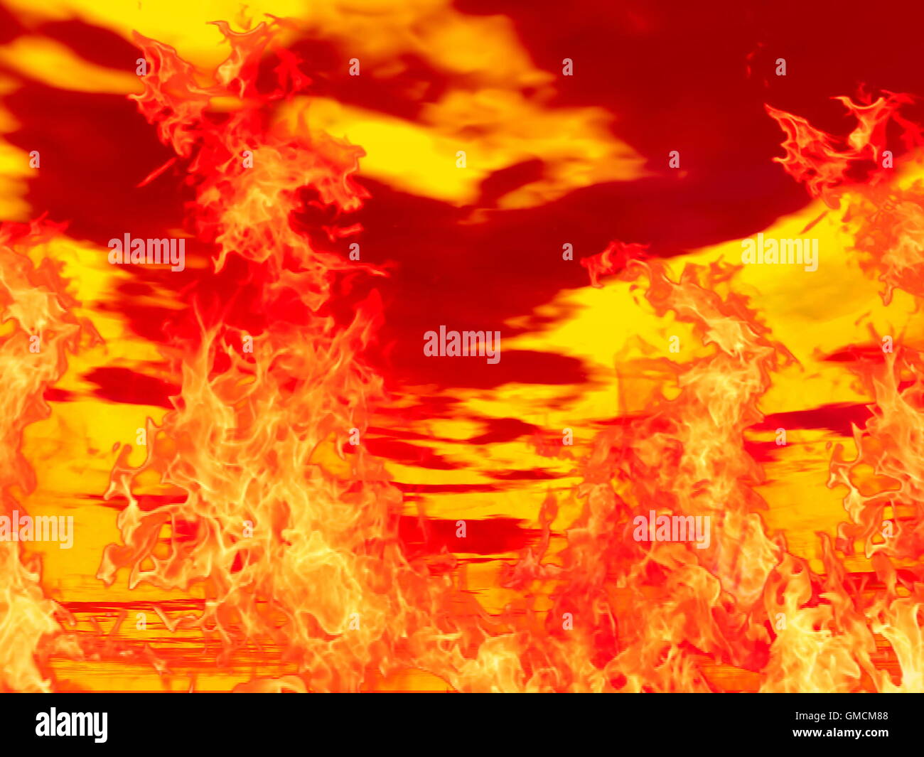 Fire - 3D render Stock Photo - Alamy