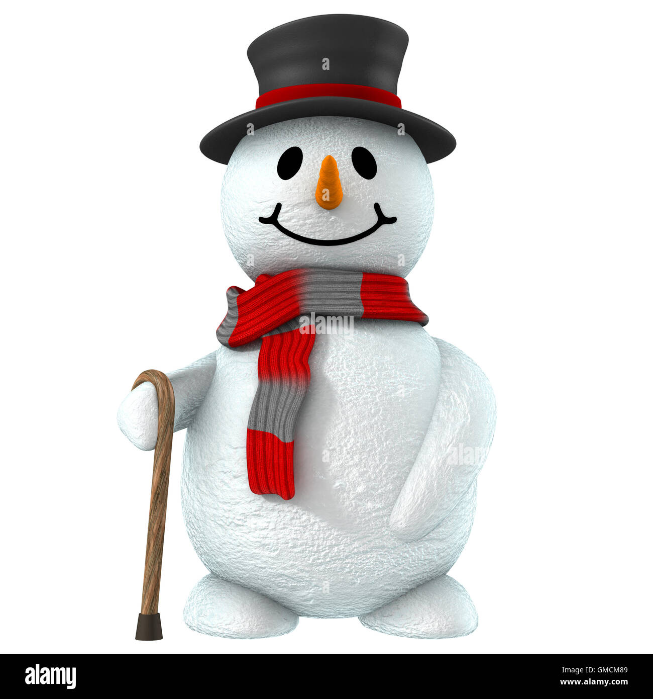 3d snow man Stock Photo - Alamy