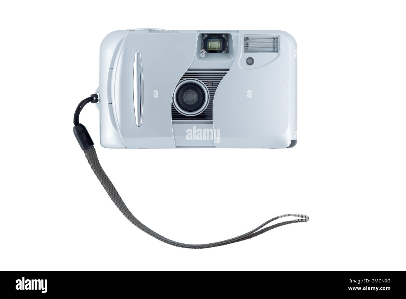 Compact camera isolated on white background Stock Photo - Alamy