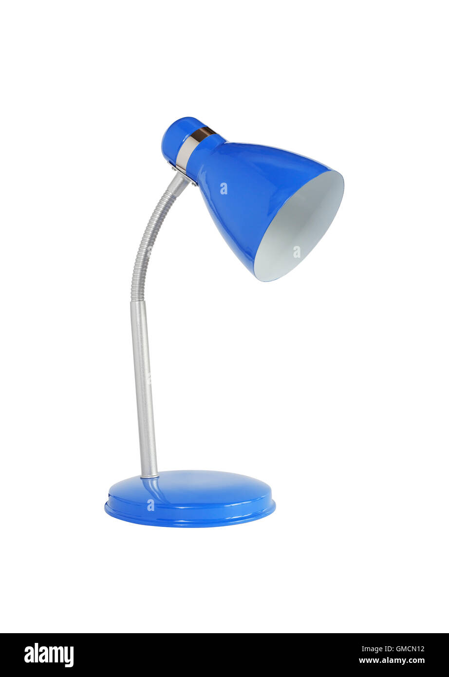 Blue Desk Lamp Stock Photo - Alamy