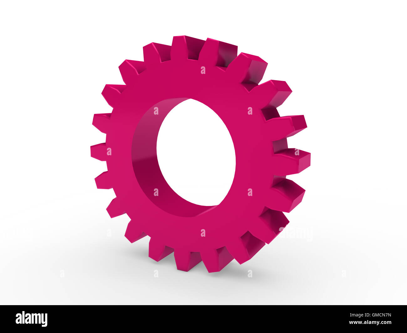 3d gear pink Stock Photo - Alamy