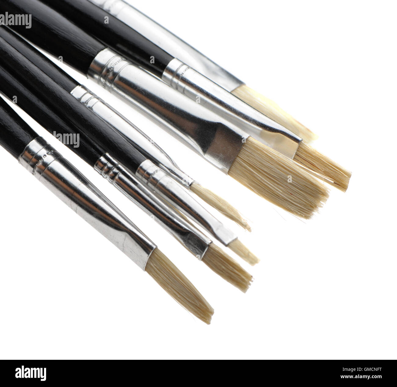Art brushes close up Stock Photo - Alamy