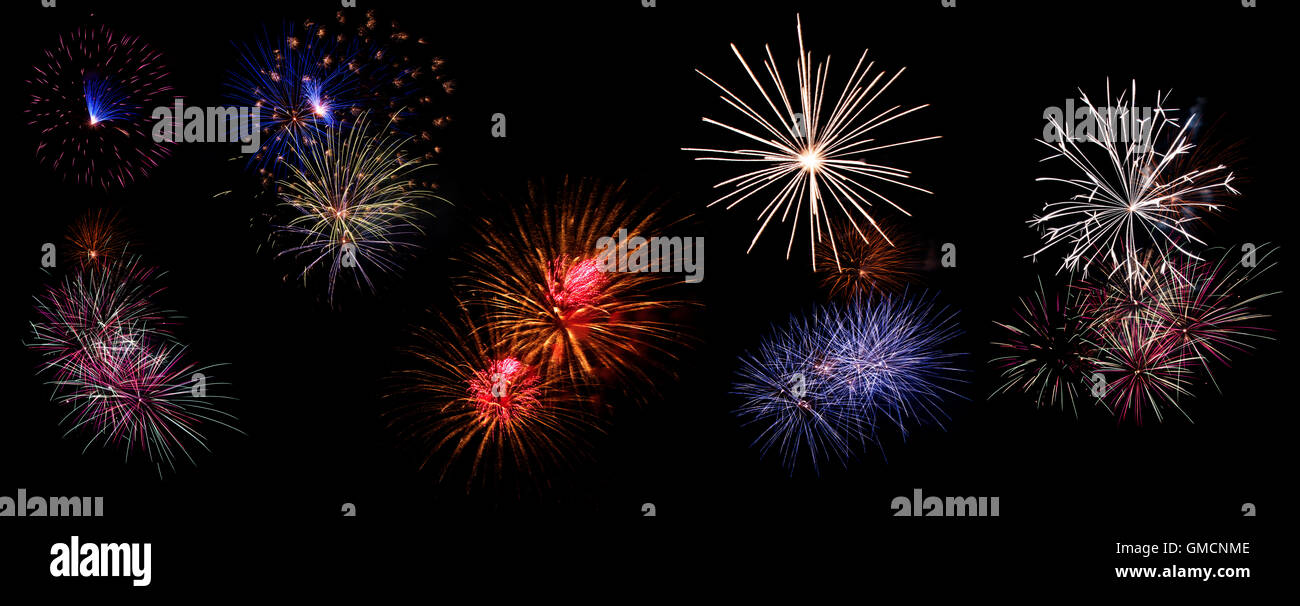 Fireworks part one Stock Photo - Alamy