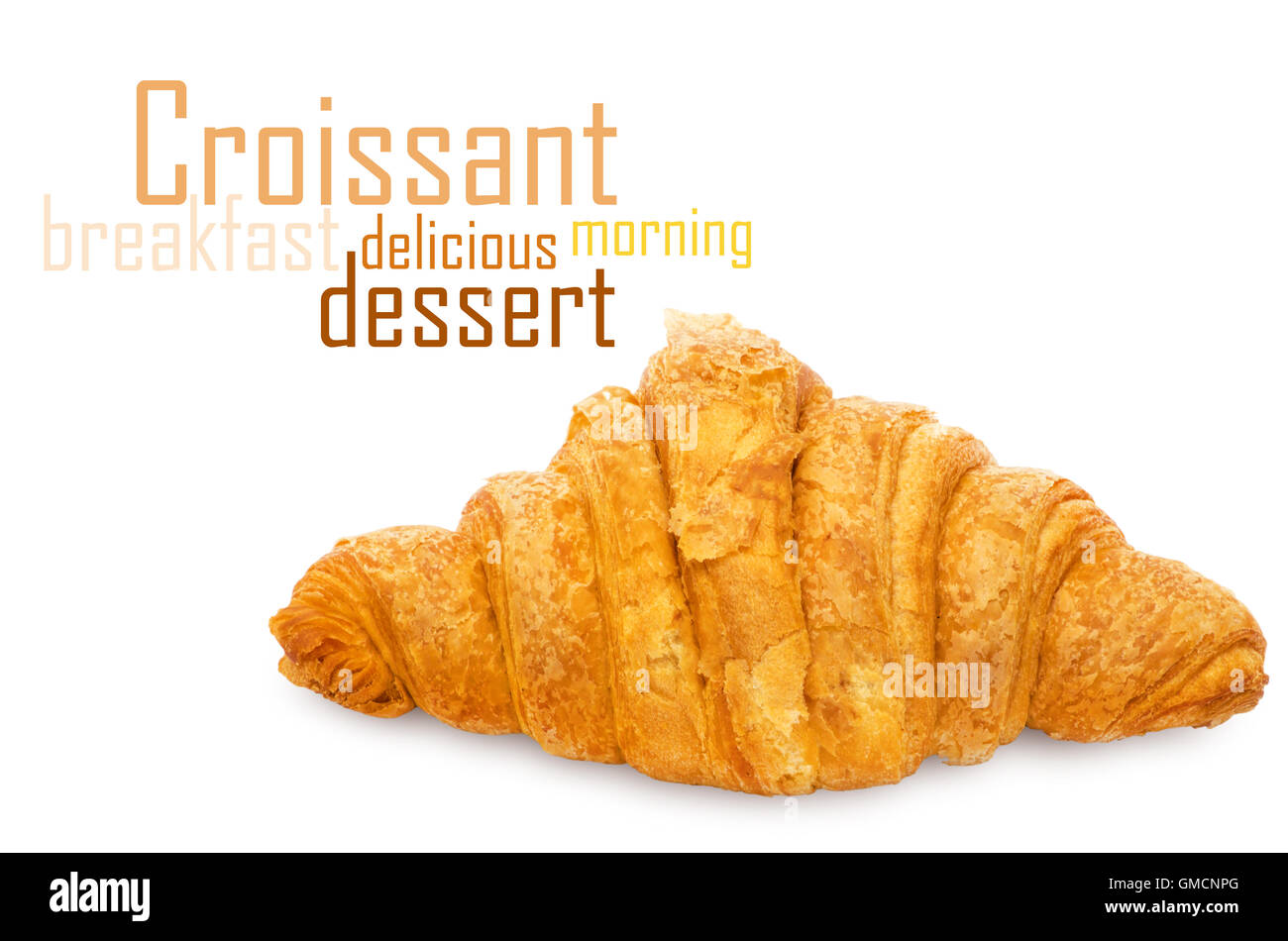 Fresh and tasty croissant Stock Photo - Alamy