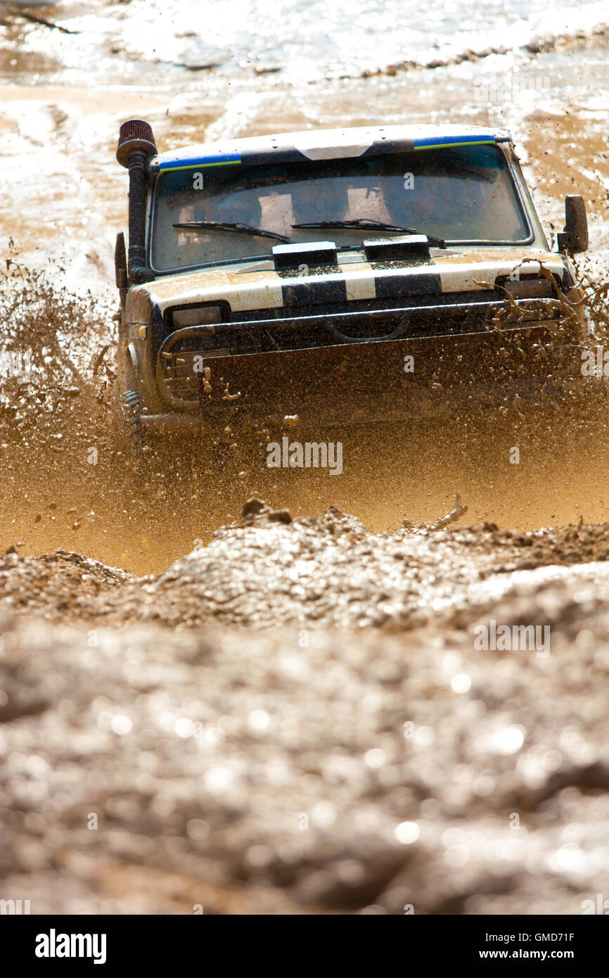 Off roading thrill Stock Photo - Alamy