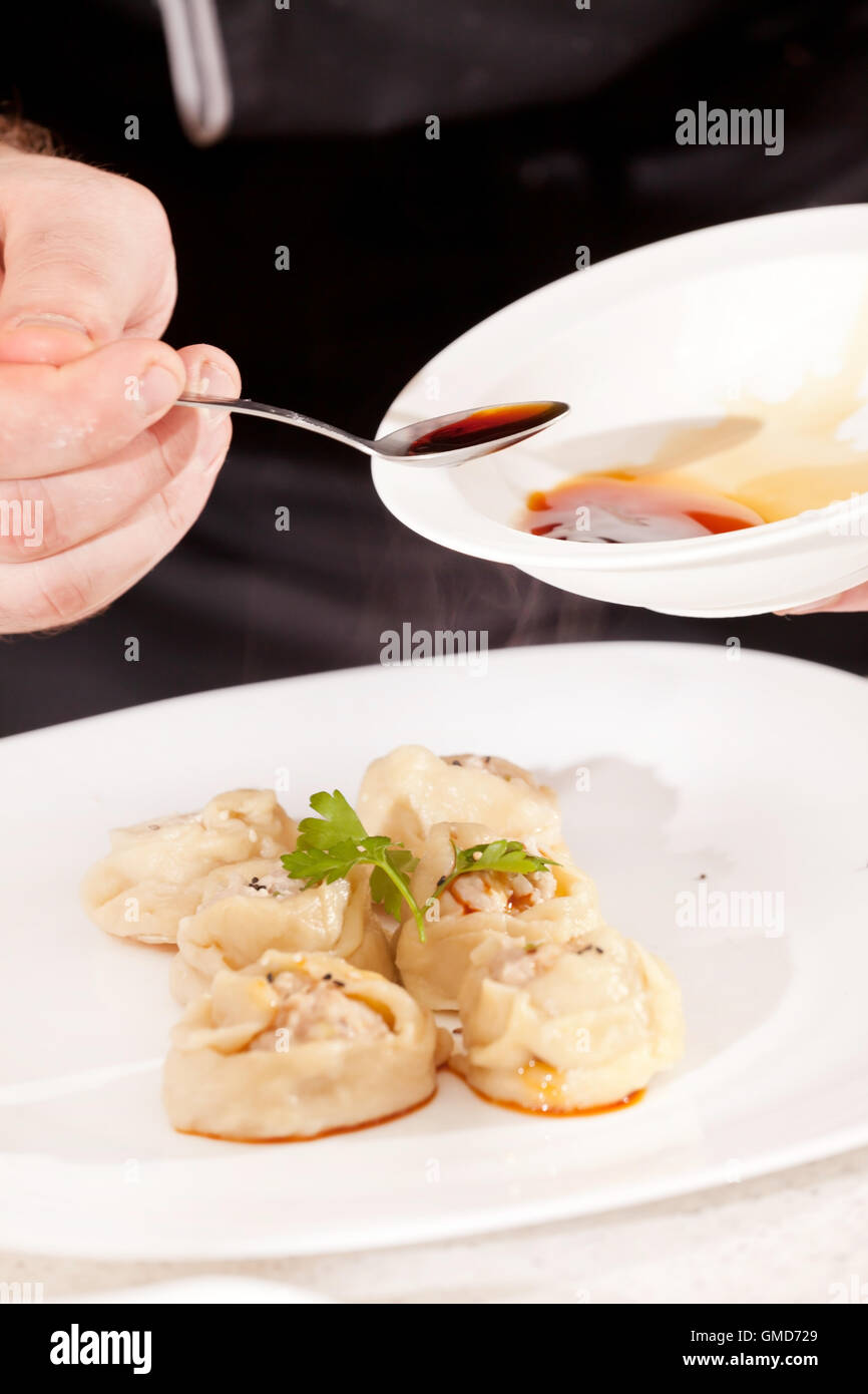 chef at work Stock Photo - Alamy