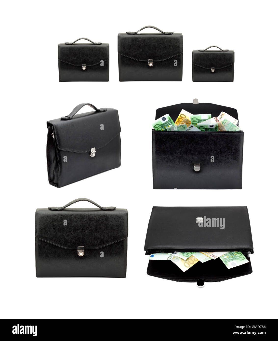 Money briefcase hi-res stock photography and images - Alamy