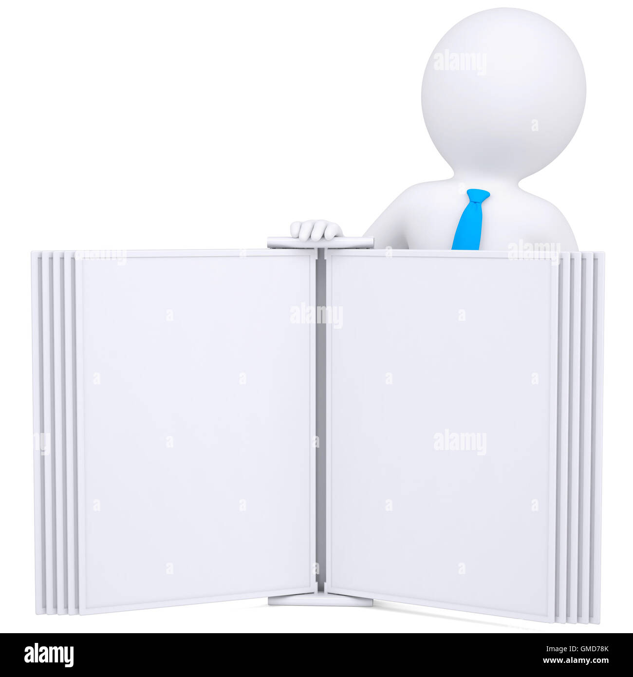 Man holding file human Cut Out Stock Images & Pictures - Alamy