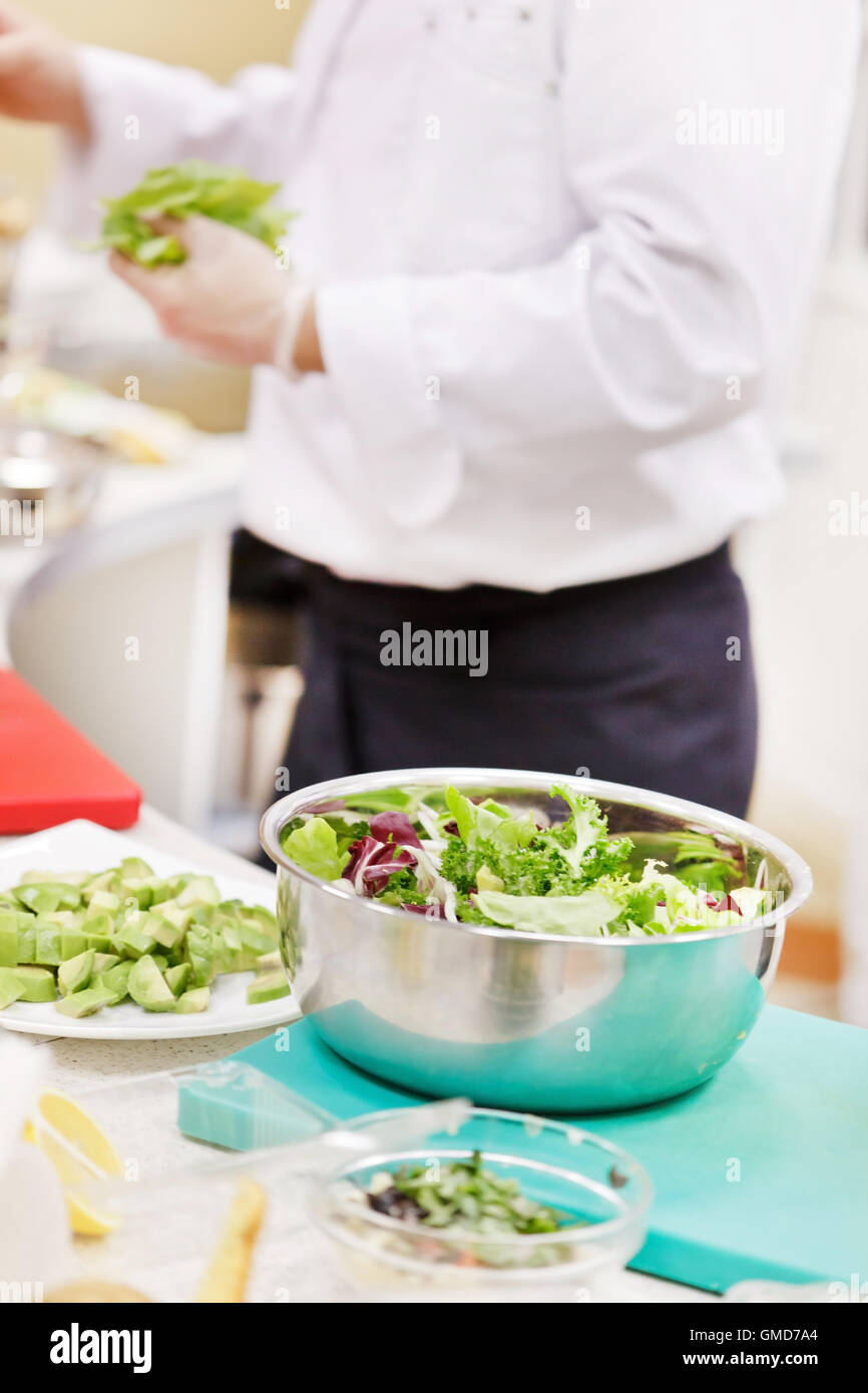 chef at work Stock Photo - Alamy