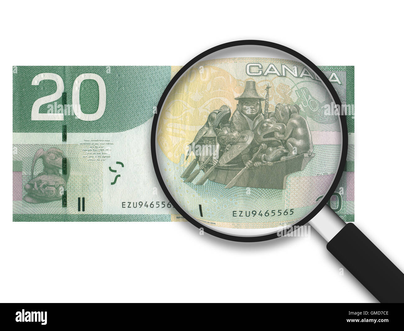 20 Canadian Dollars Stock Photo - Alamy