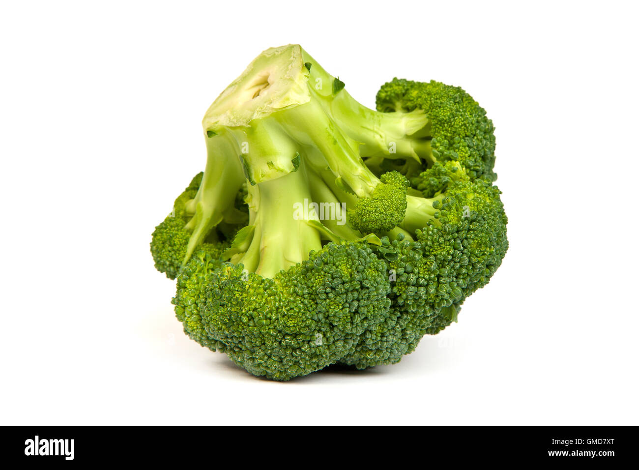 Broccoli close up healthy green Cut Out Stock Images & Pictures - Alamy