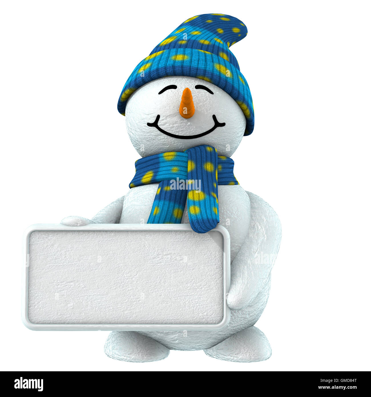 Snowman snow hand sign hi-res stock photography and images - Alamy