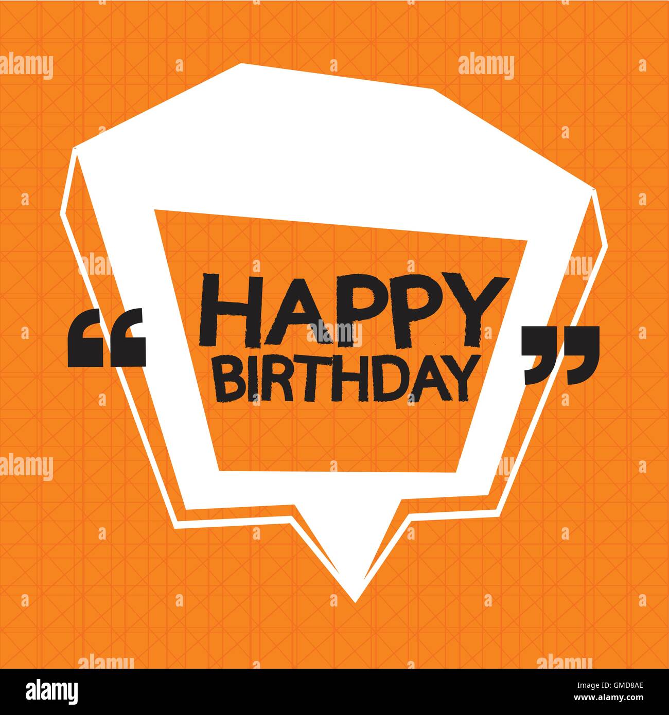 Happy birthday illustration design Stock Vector Image & Art - Alamy