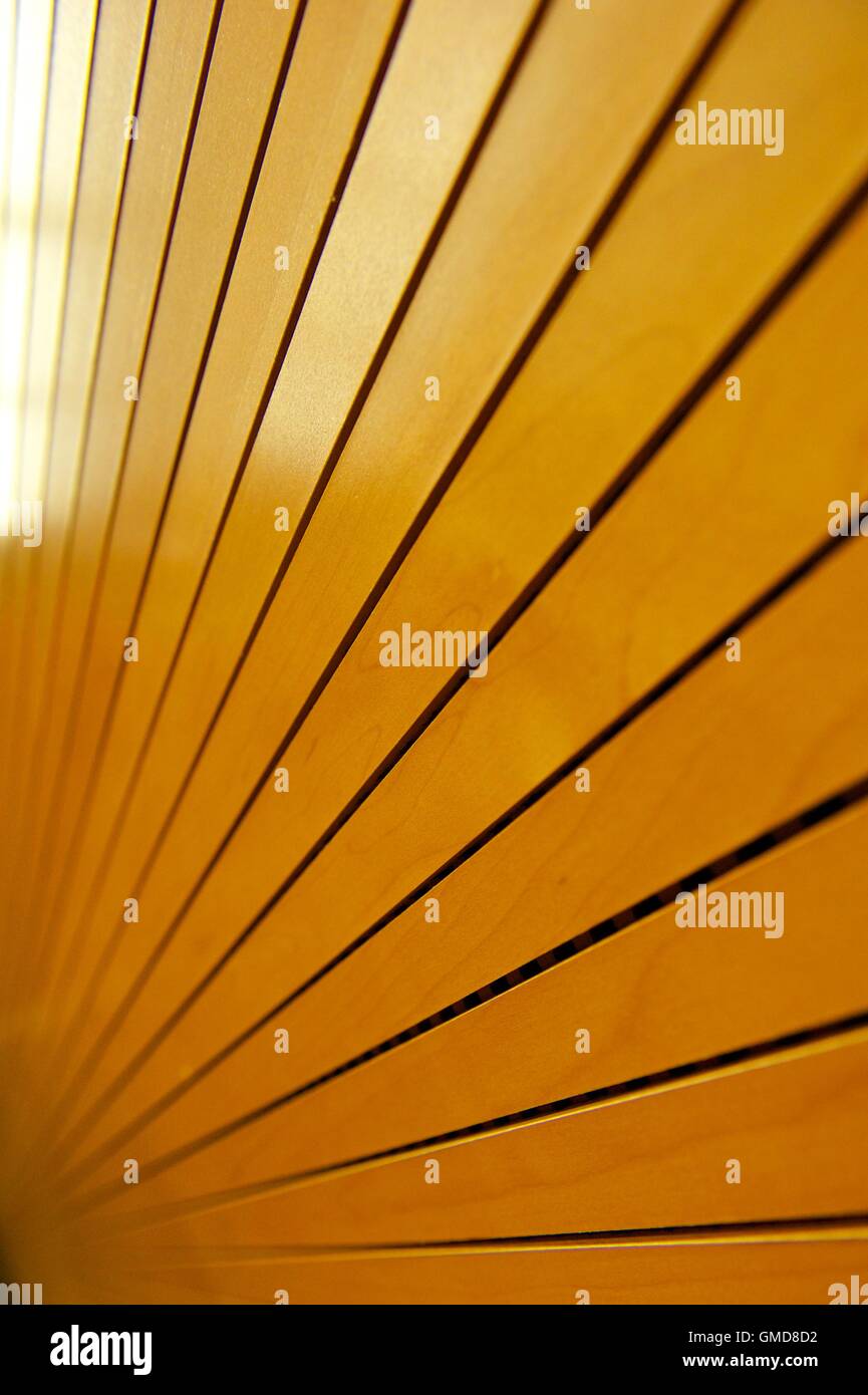 Rows of Golden Tightly Fitted Wooden Slats Background Stock Photo - Alamy
