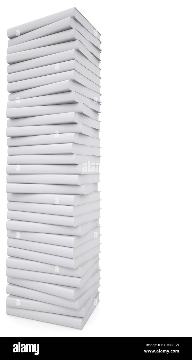 A stack of white papers Stock Photo - Alamy