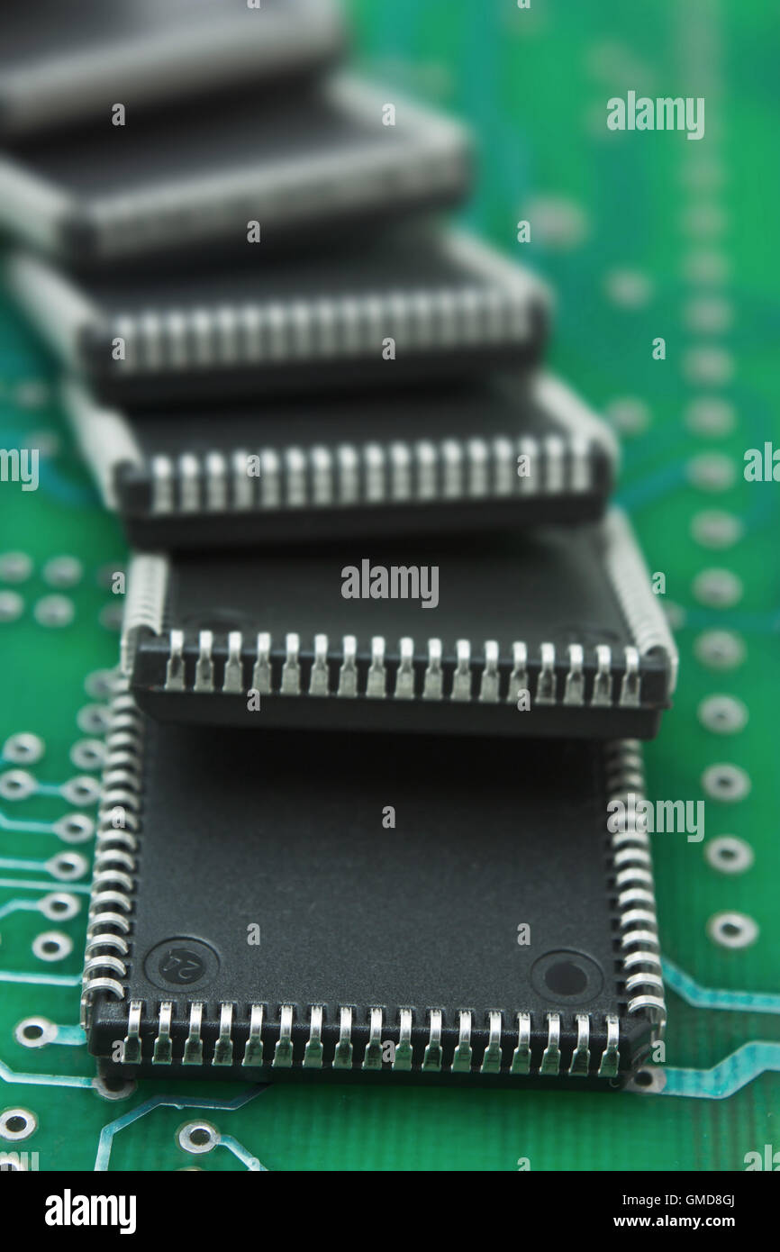 chip on the board Stock Photo - Alamy