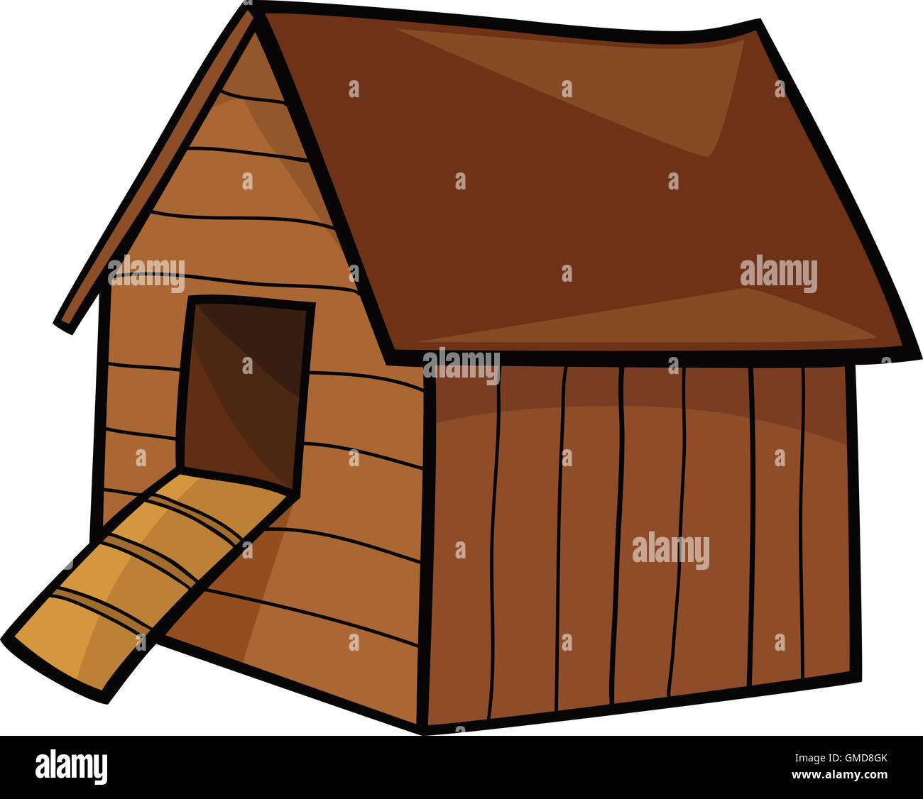 Hen house drawing hi-res stock photography and images - Alamy