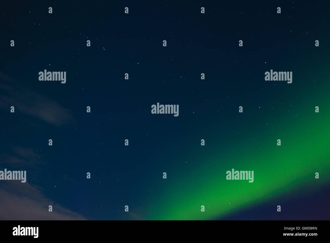 Aurora borealis (Northern lights) display Stock Photo - Alamy