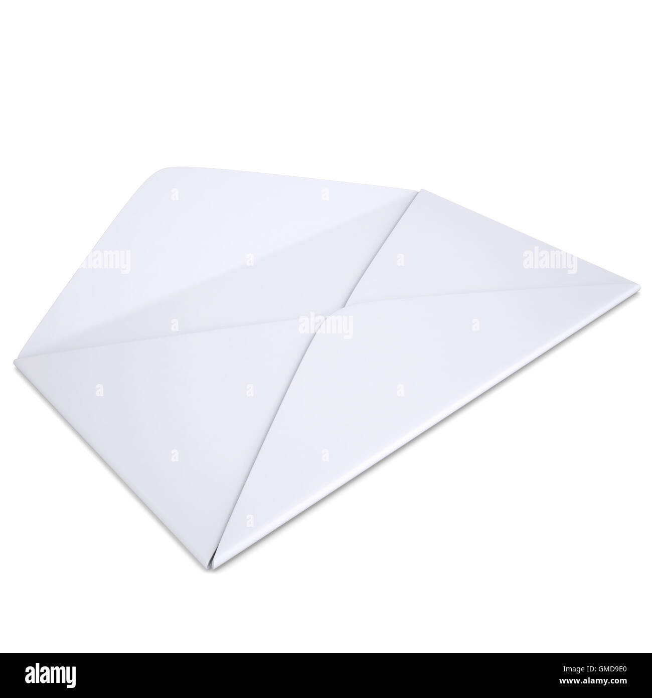 Open white envelope Stock Photo - Alamy