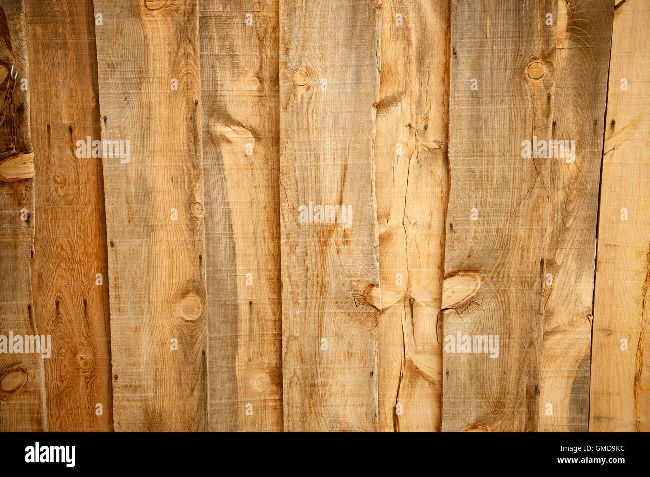 Old Wood Panels With Knots Stock Photo - Alamy