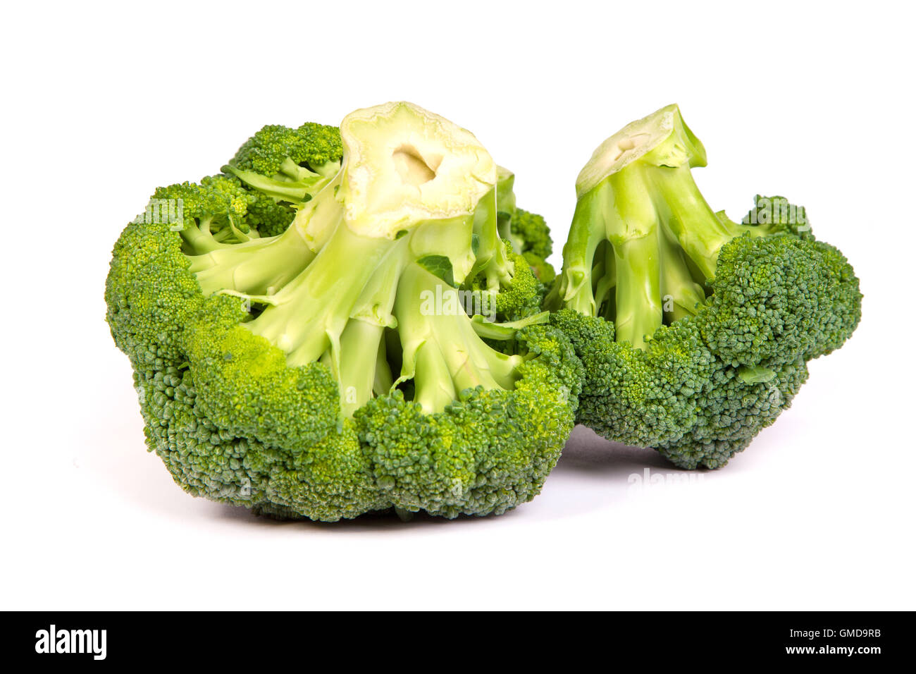 Broccoli close up healthy green Cut Out Stock Images & Pictures - Alamy