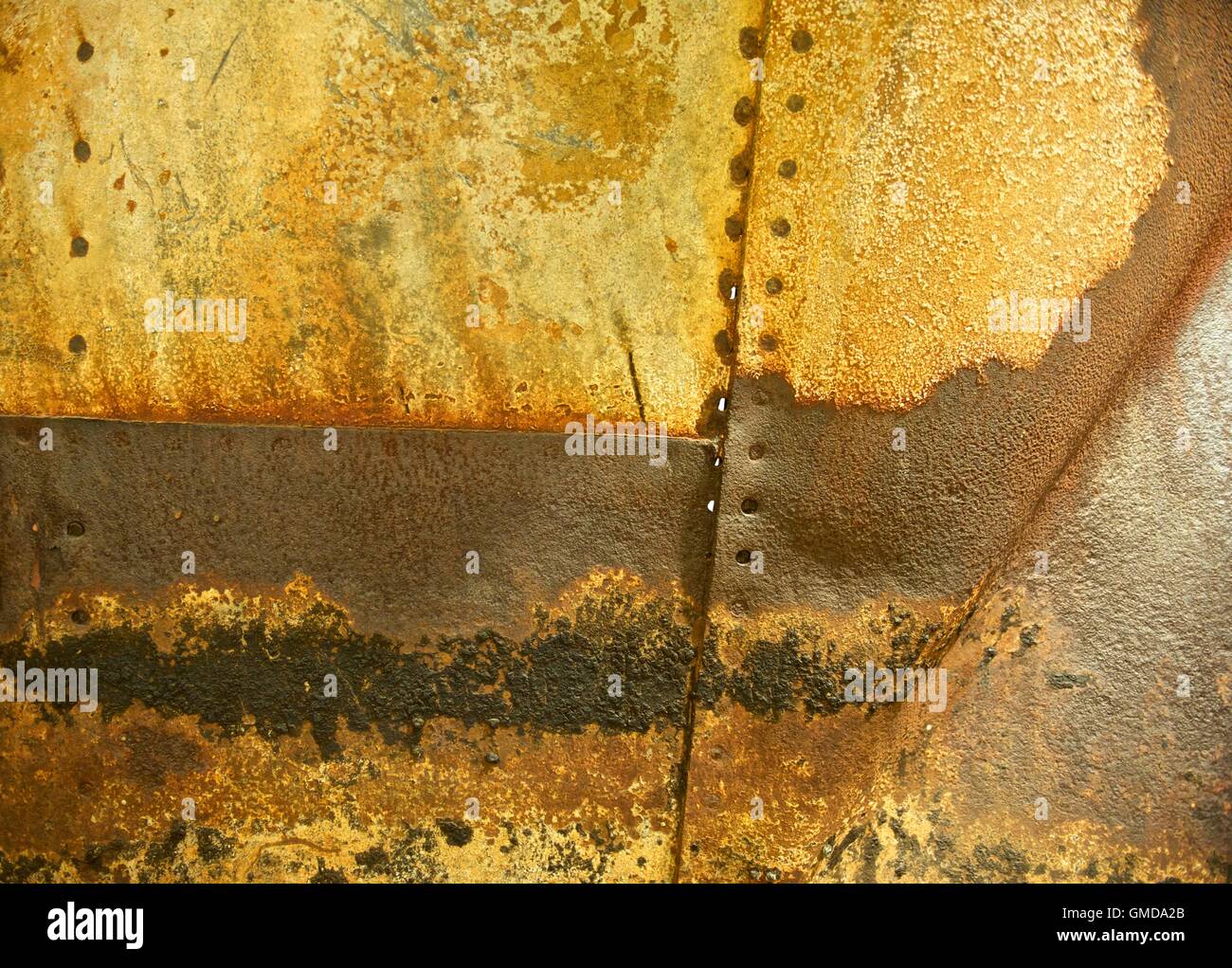 Rusted metal with holes hi-res stock photography and images - Alamy