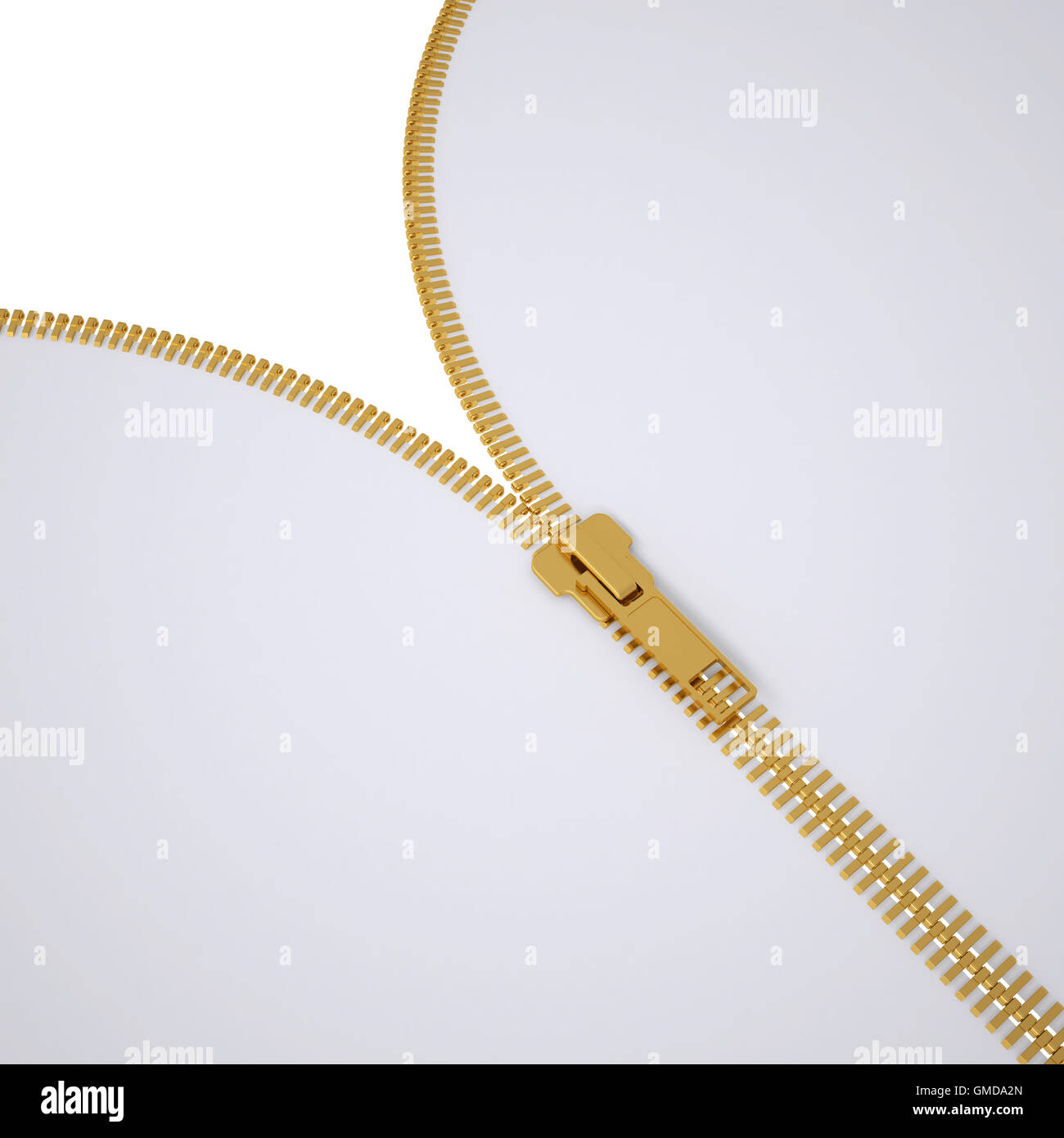 Open lock zipper Stock Photo - Alamy