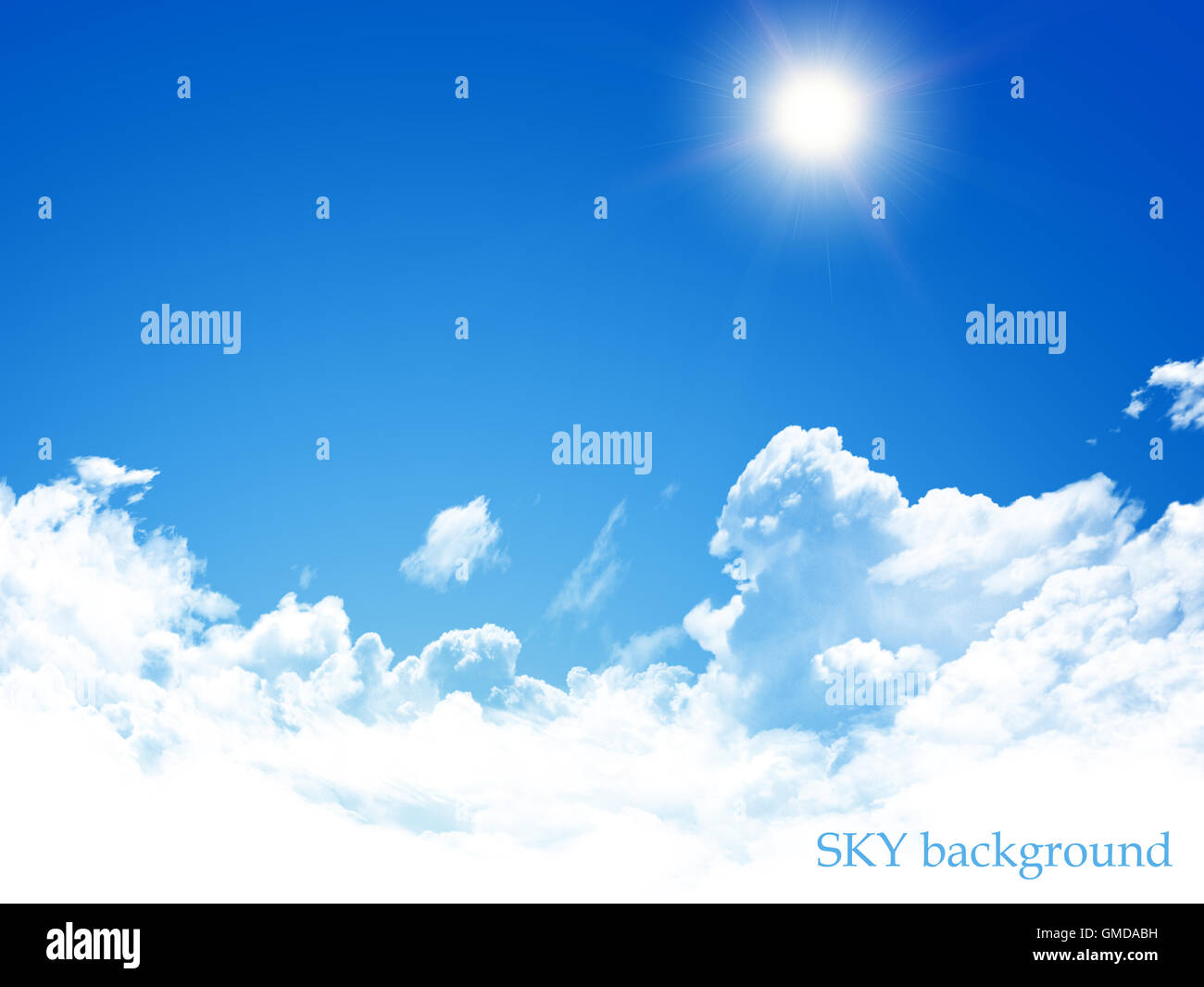 blue sky background Stock Photo - Alamy