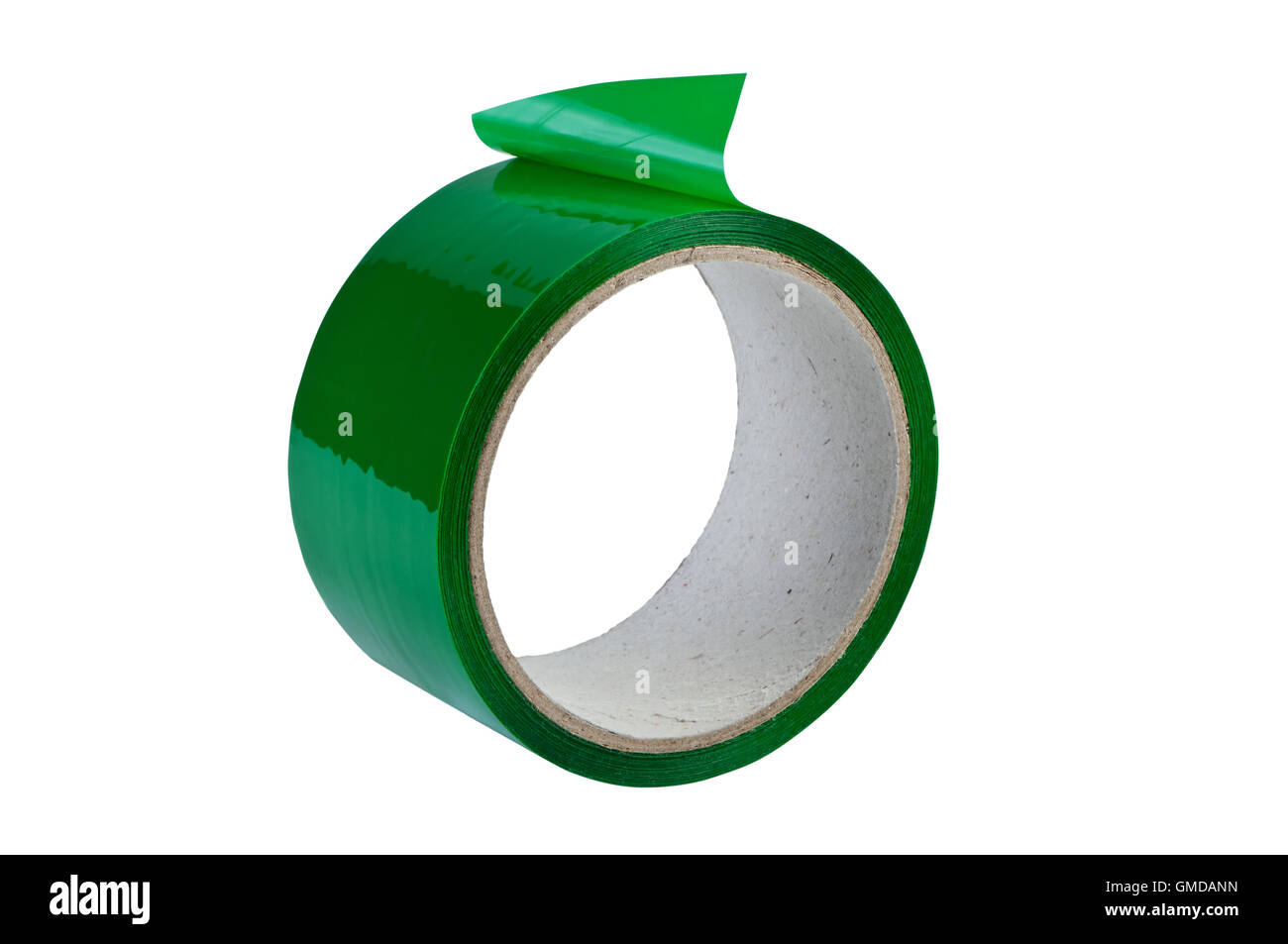 Roll adhesive tape isolated Stock Photo - Alamy