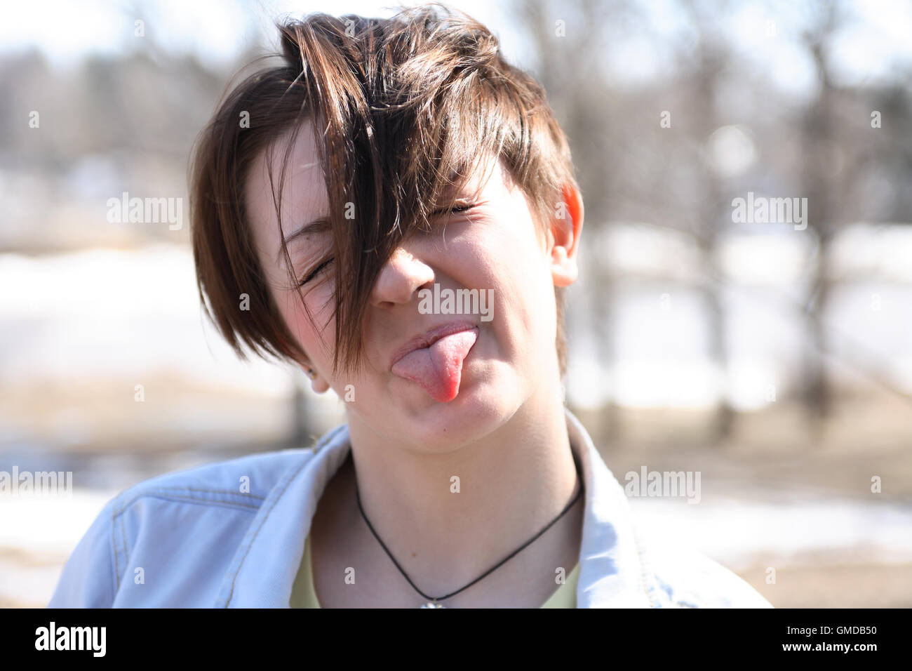 Tonge hi-res stock photography and images - Alamy
