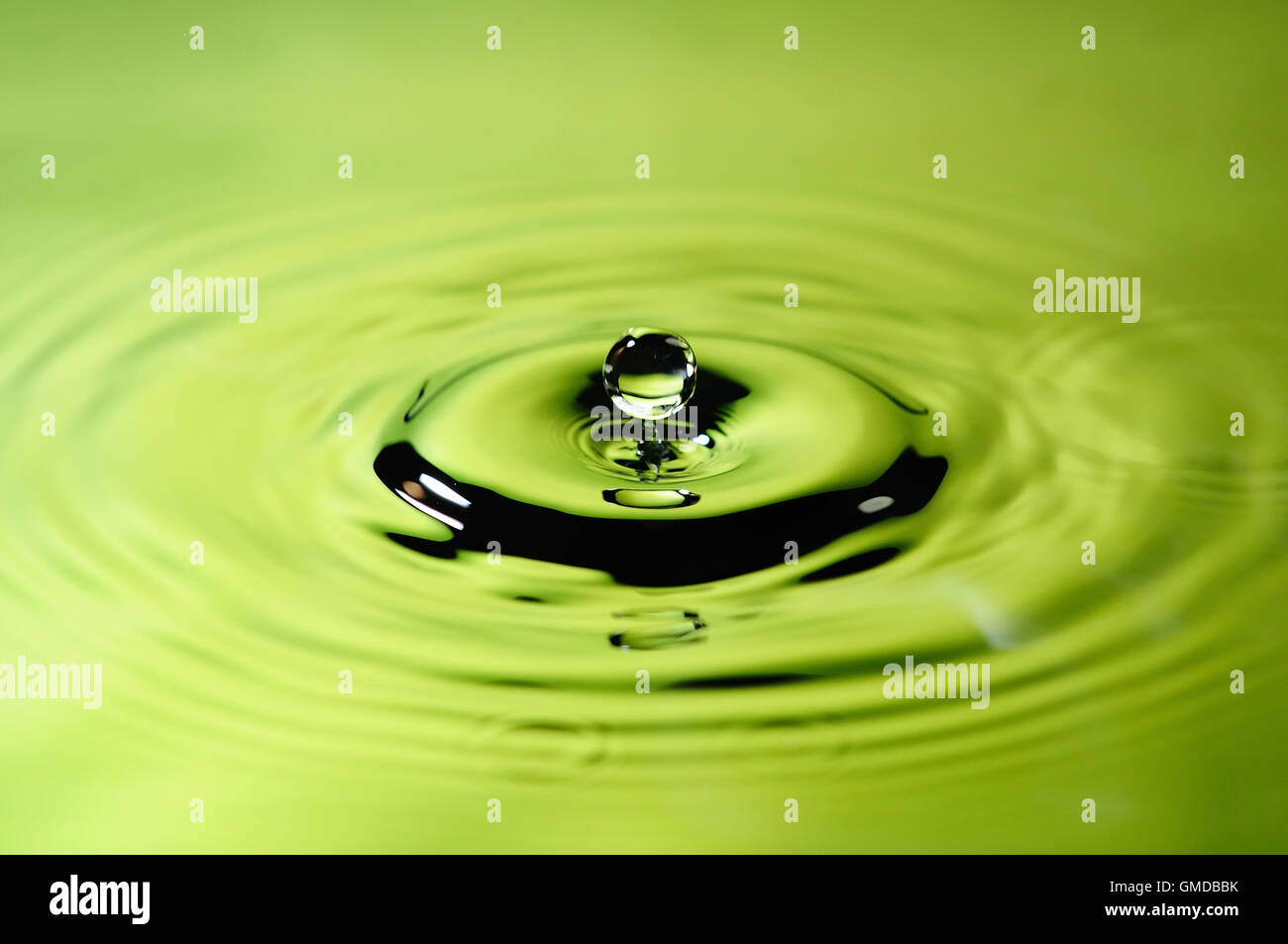 Droplet of pure water Stock Photo - Alamy