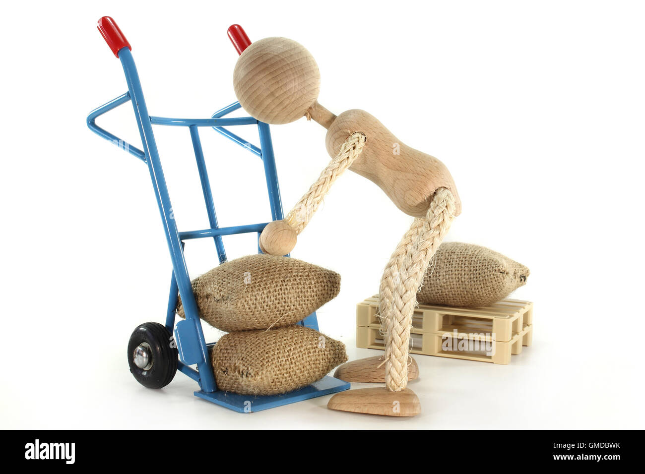 Jute sack wrap hi-res stock photography and images - Alamy