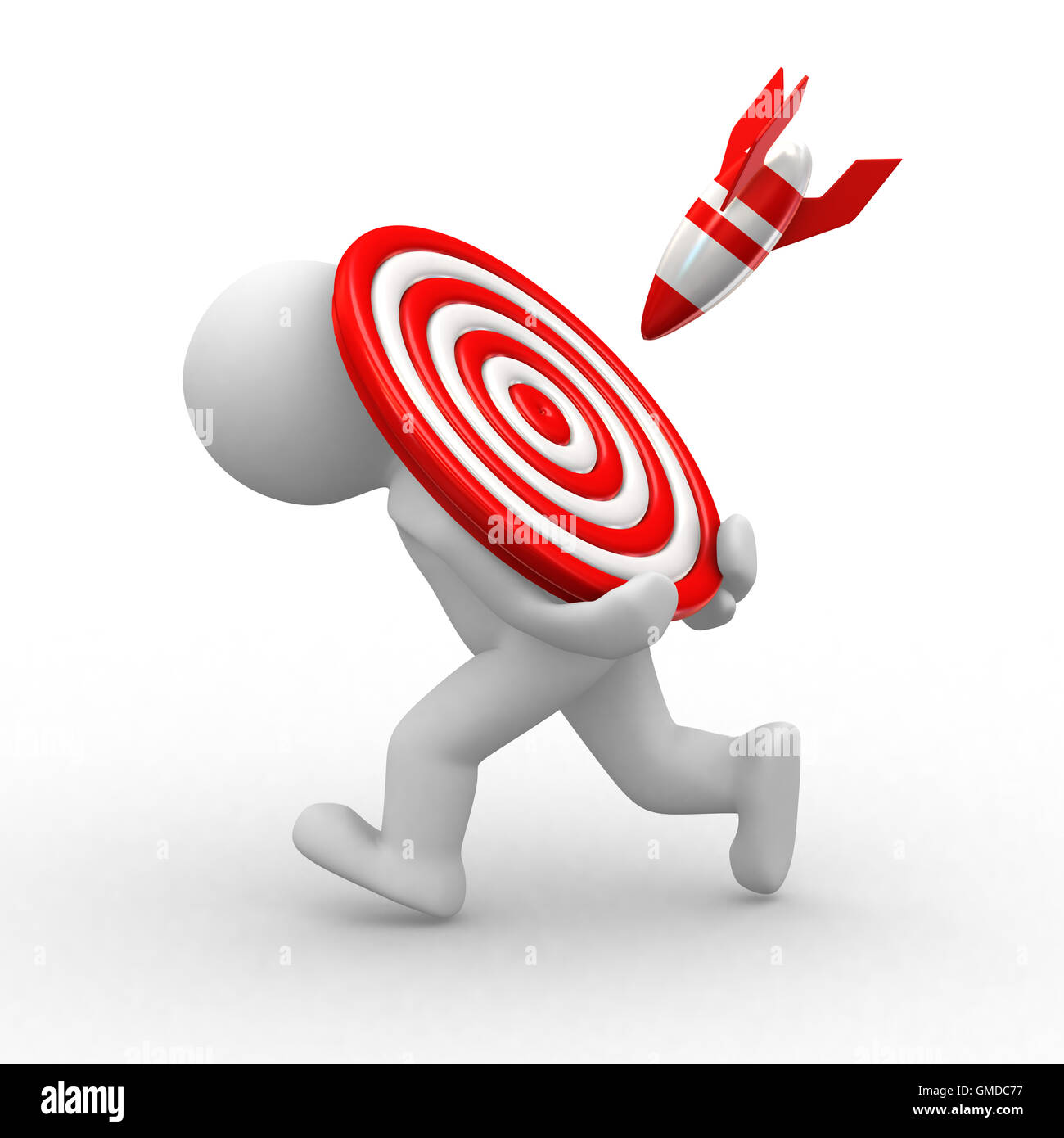 Missile on target Stock Photo - Alamy