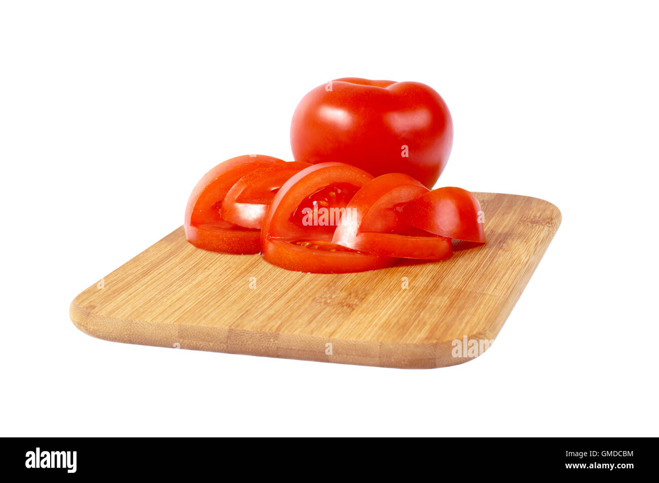 Cutting tomatoe Cut Out Stock Images & Pictures - Alamy