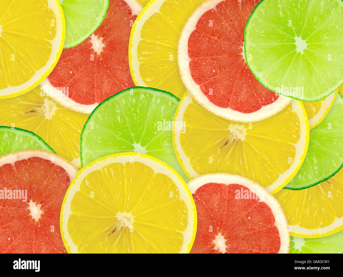 Abstract background of citrus slices. Closeup. Studio photograph Stock ...