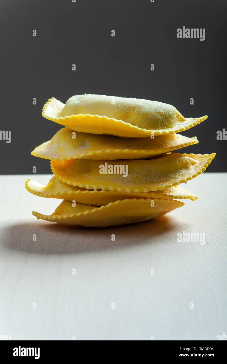 Stack ravioli pasta hi-res stock photography and images - Alamy
