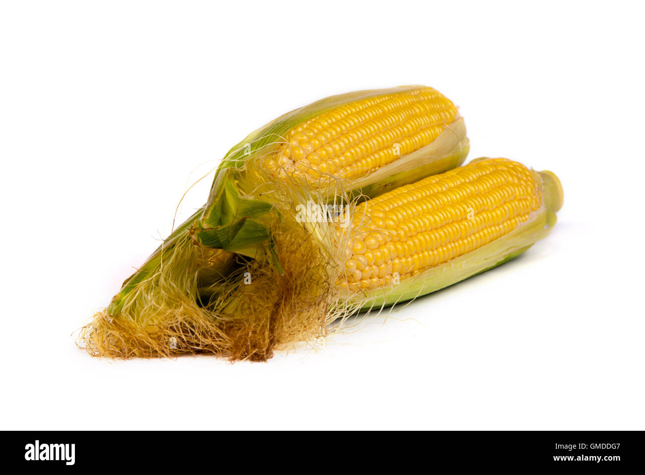 Husked cob sweet corn hi-res stock photography and images - Alamy