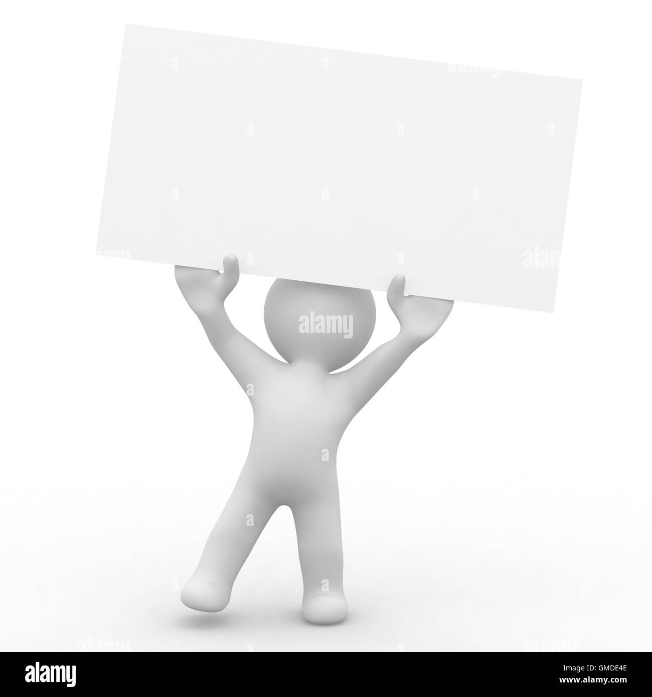 Sign holder Black and White Stock Photos & Images - Alamy