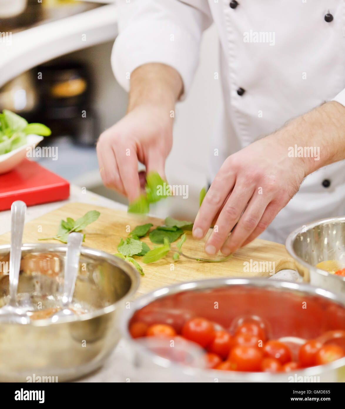 chef at work Stock Photo - Alamy
