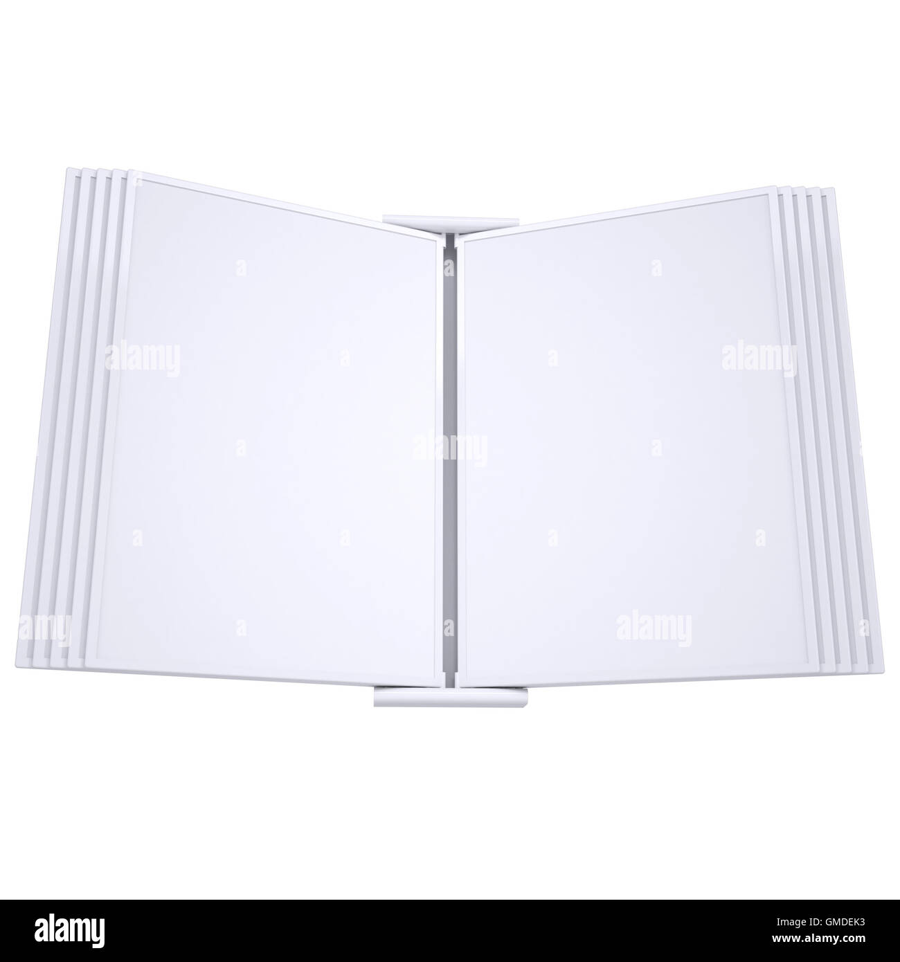 Advertising element to turn the page Stock Photo - Alamy