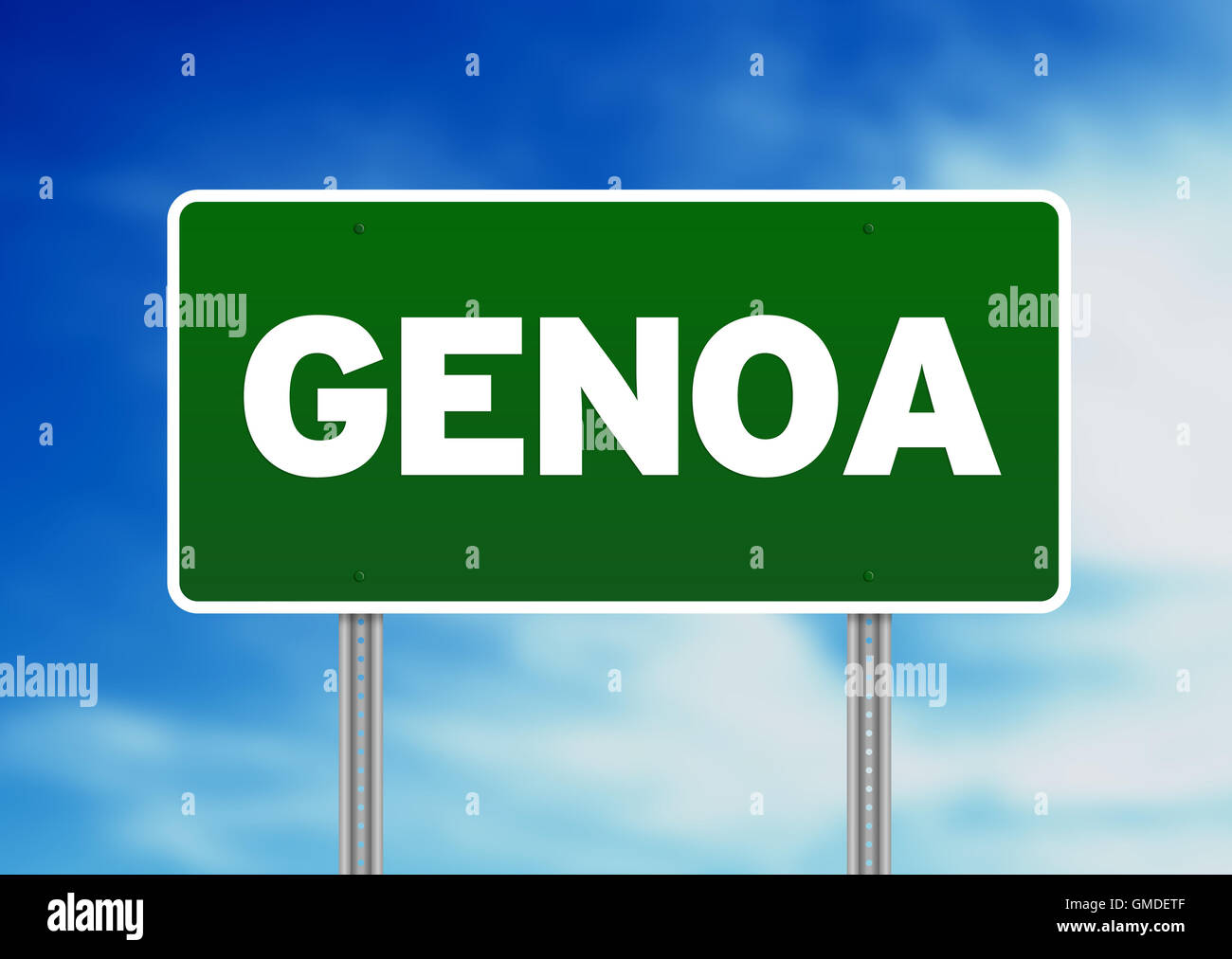 Genoa sign hi-res stock photography and images - Alamy