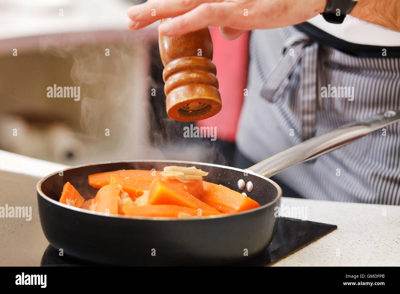 chef at work Stock Photo - Alamy
