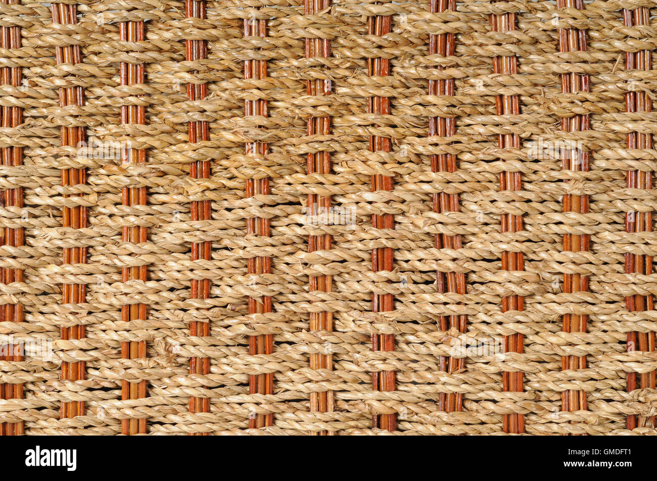 Woven basket background Stock Photo - Alamy