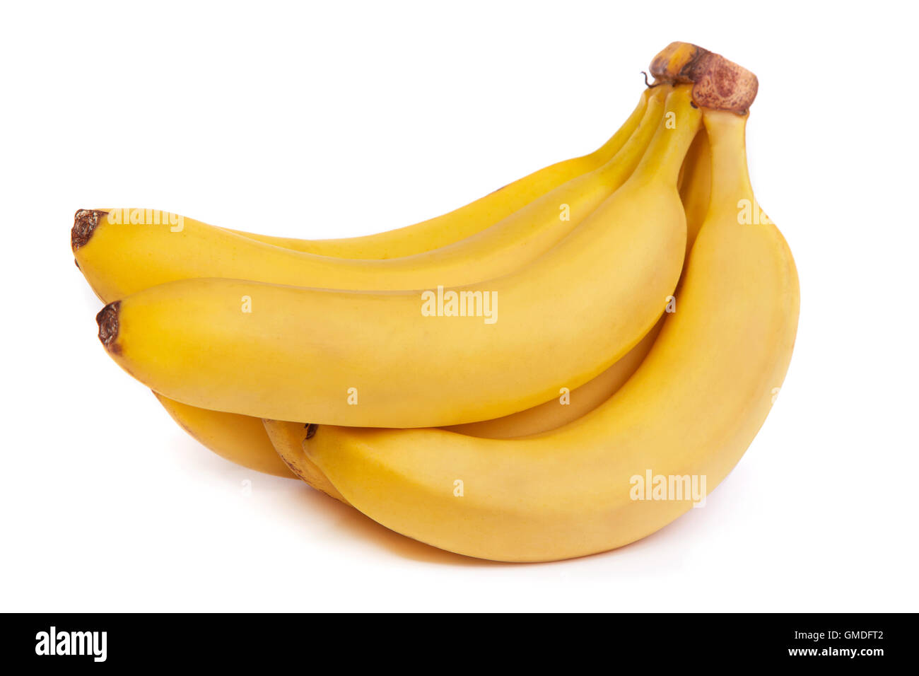 A bunch of bananas isolated Stock Photo - Alamy