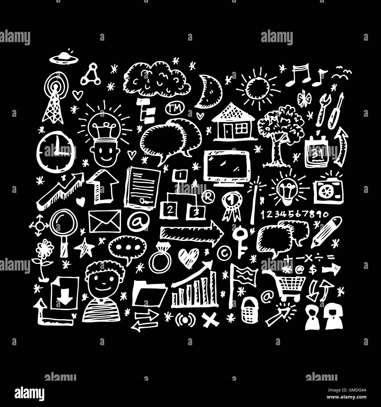hand draw Business doodles Illustration design Stock Vector Image & Art ... hand draw Business doodles Illustration design Stock Vector Image & Art ...