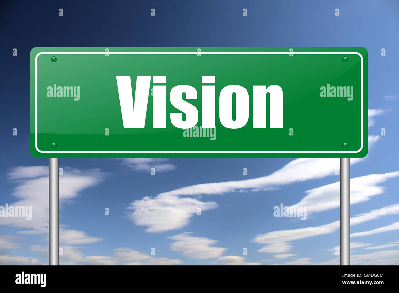vision traffic sign Stock Photo - Alamy