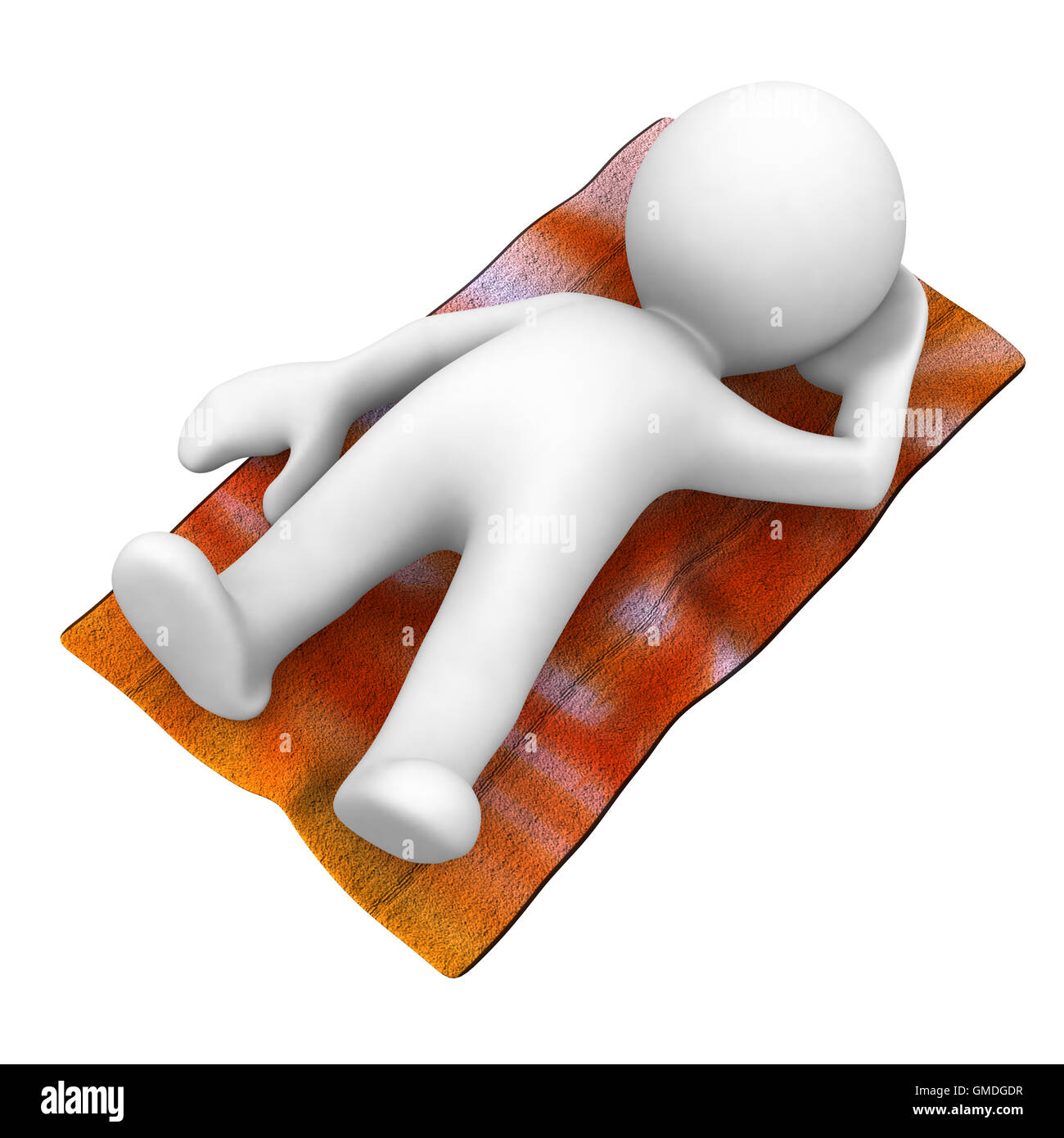 Boy lying under Cut Out Stock Images & Pictures - Alamy
