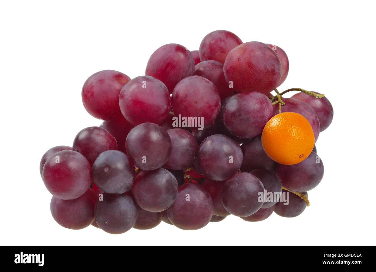 Red grapes symbolizing the difference Stock Photo - Alamy