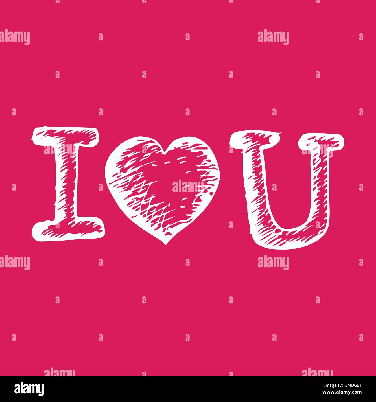 Doodle Love Drawing Illustration design Stock Vector Image & Art - Alamy