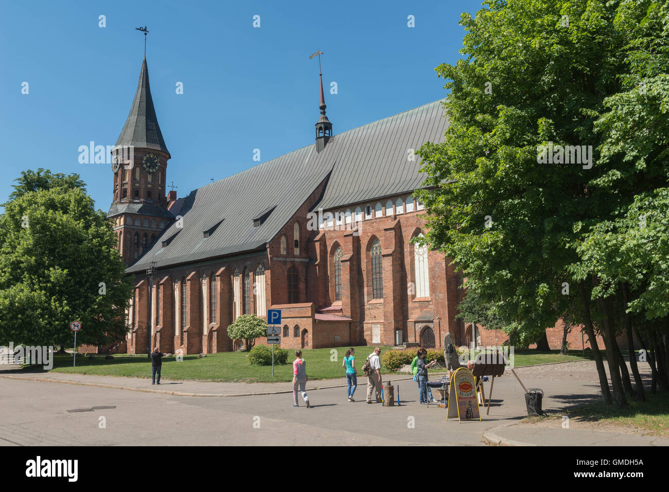 The cathedral on Cathedral Island , rebuilt after World War II ...